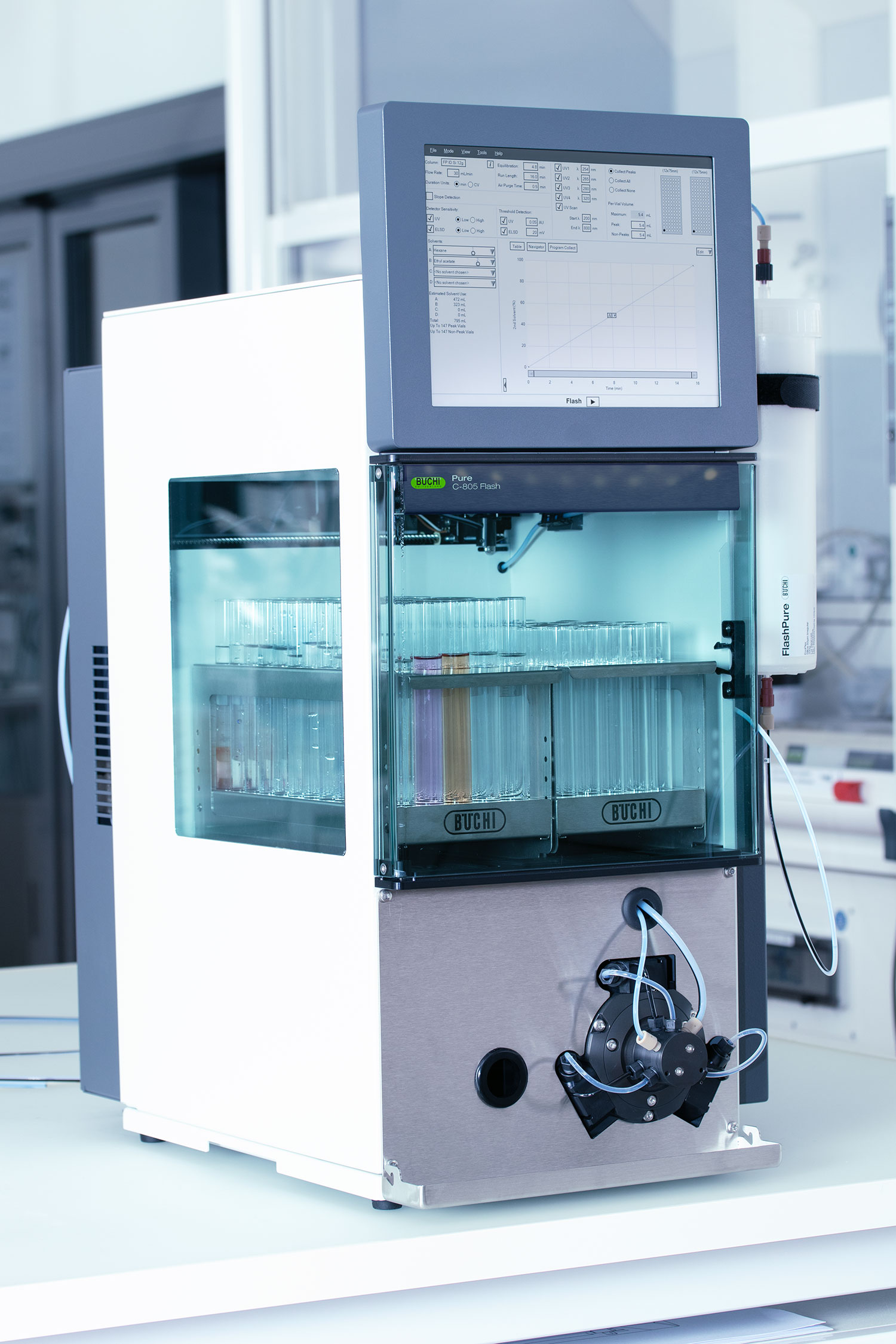 Entry-level chromatography system - Pure C-805 Flash | LPP Group