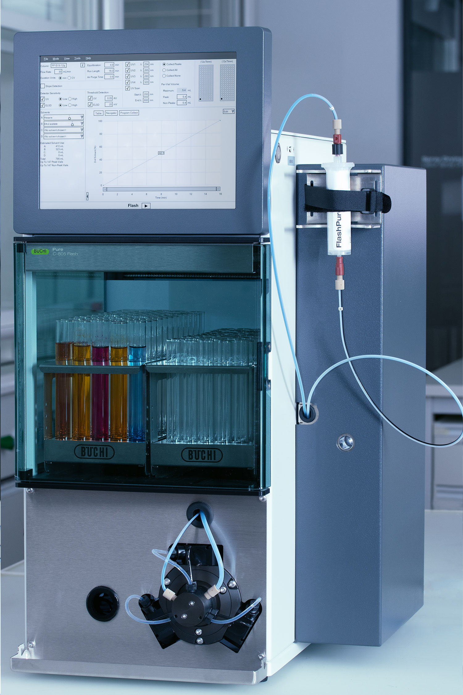 Entry-level chromatography system - Pure C-805 Flash | LPP Group
